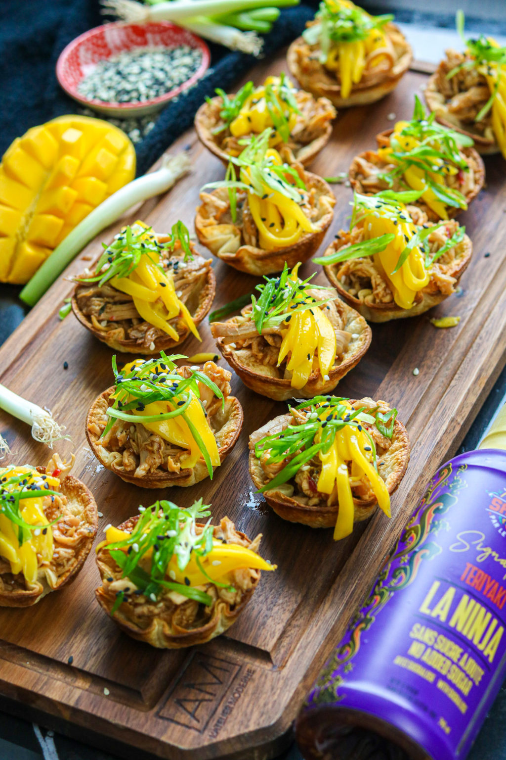 Mini-cups de dindon Teriyaki - Le Dindon du Québec